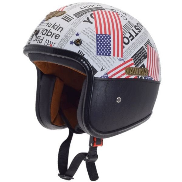 Awina USA félig beépített motoros bukósisak, M-es méret - eMAG.hu