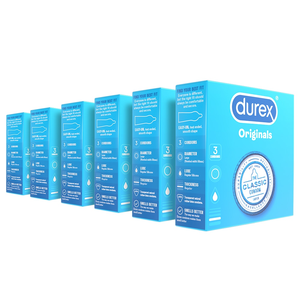 Презервативи Durex Originals, 5+1 броя - eMAG.bg