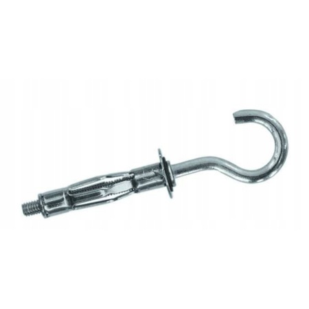 Set 100 ancore cu carlig pentru tavan, 8x13-16x38 mm, Argintiu - eMAG.ro