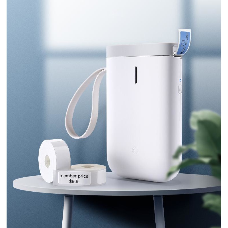 Imprimanta termica de etichete NIMBOT D11, GIIISTER, Bluetooth/APP, Alb ...