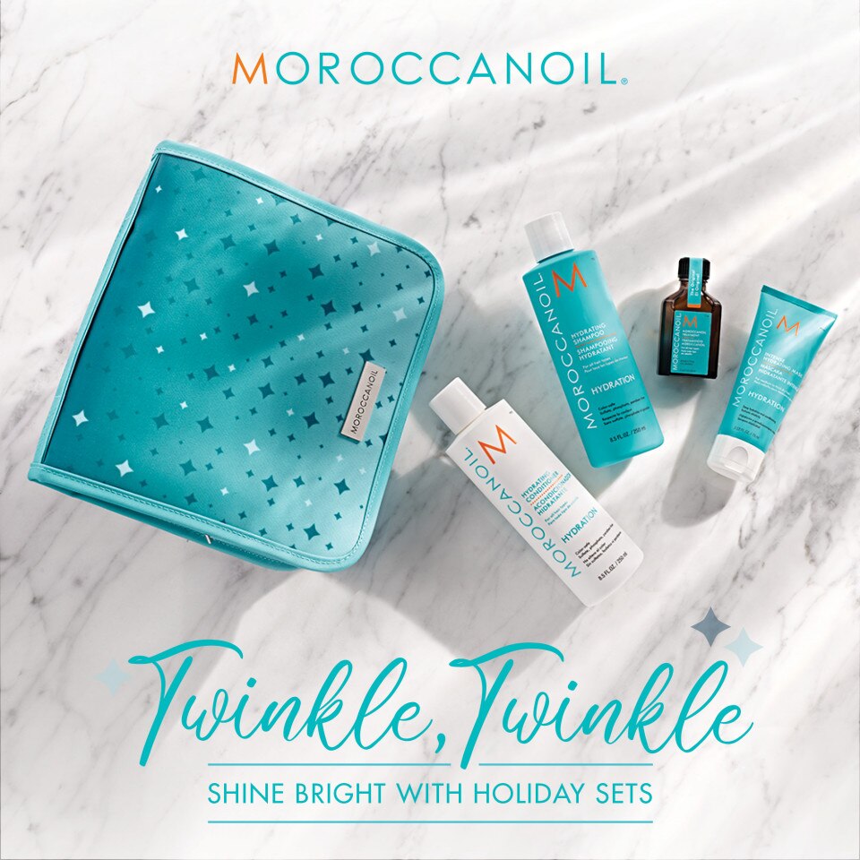 Комплект за грижа за косата, Moroccanoil, Twinkle Hydration - eMAG.bg