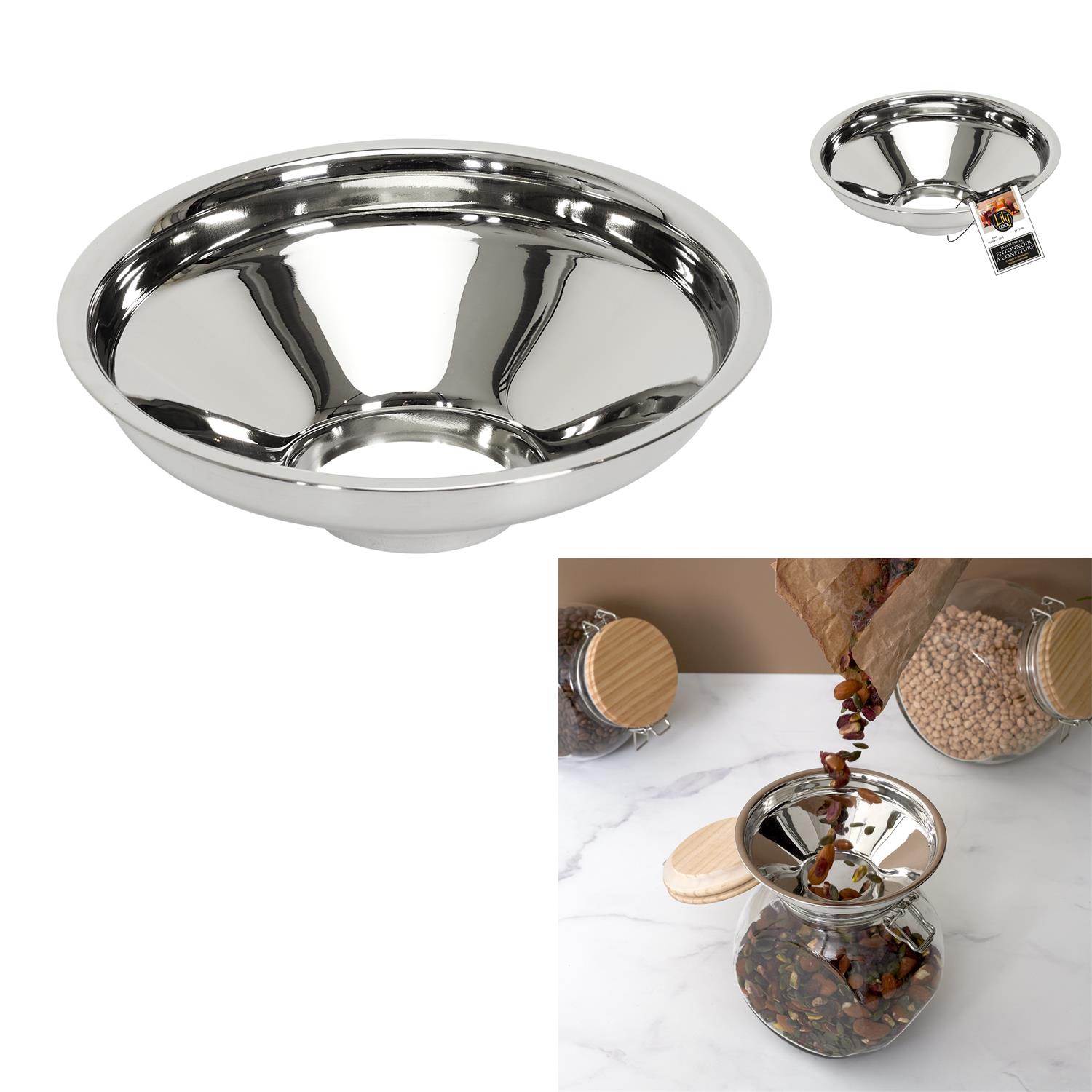 Palnie larga, inox, 14x5 cm, Lily Cook - eMAG.ro