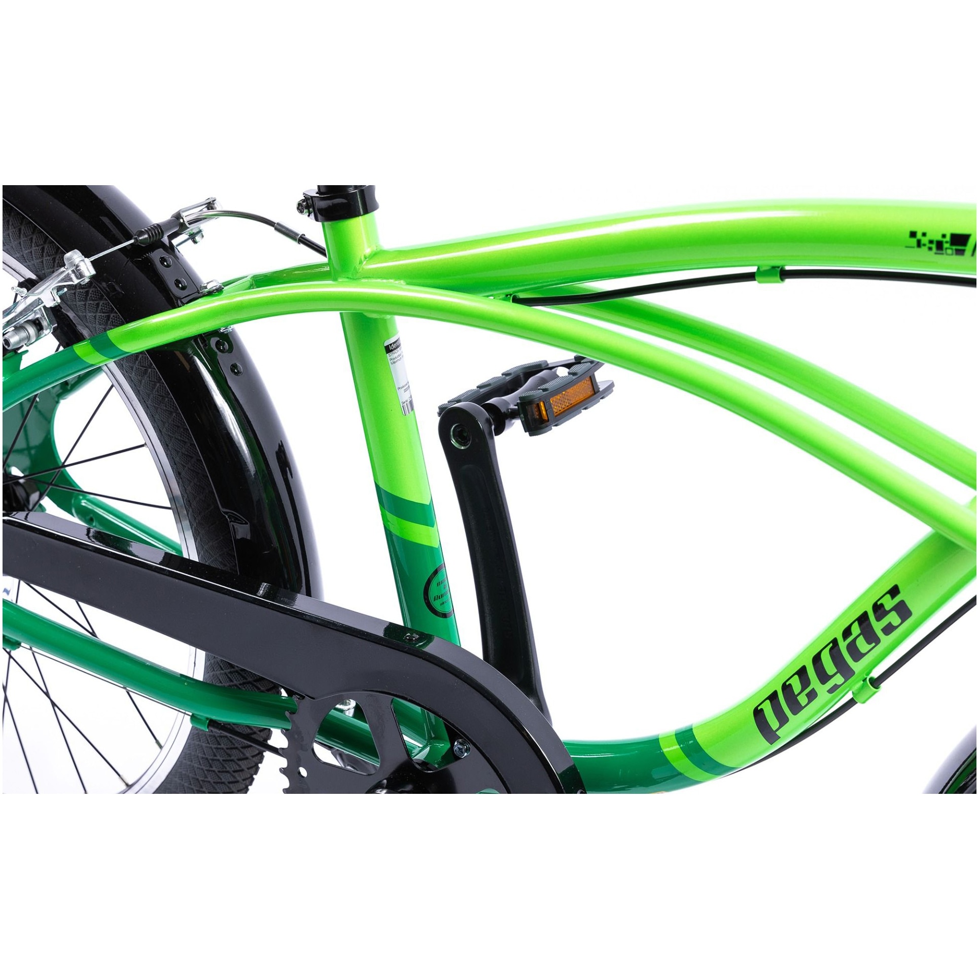 Bicicleta Pegas Strada Mini 7S, 20 inch, verde - eMAG.ro