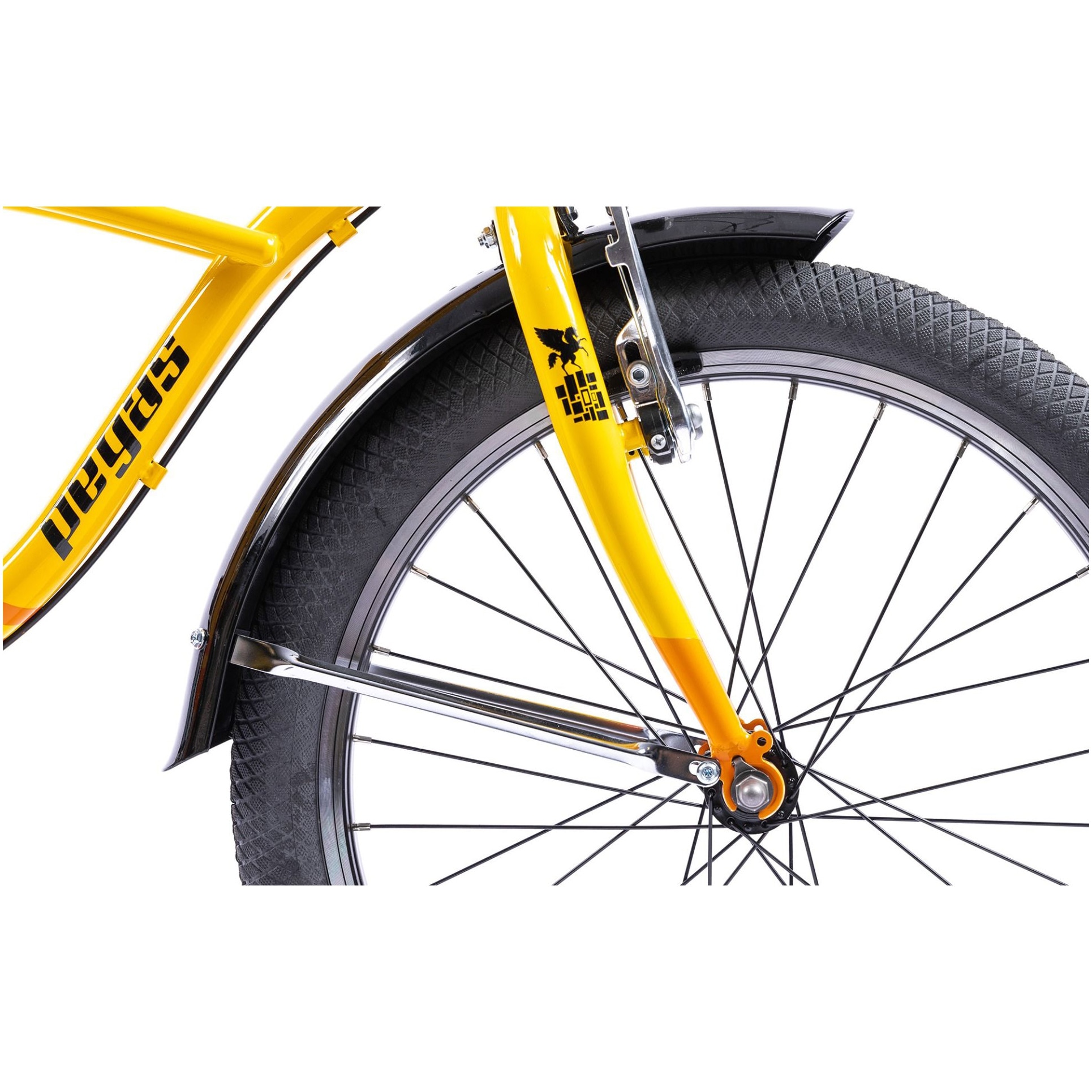 Велосипед Pegas Strada Mini 7S, 20 inch, Жълт - eMAG.bg