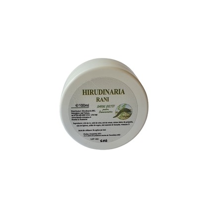 Crema pentru Rani, Hirudinaria, 100 ml - eMAG.ro