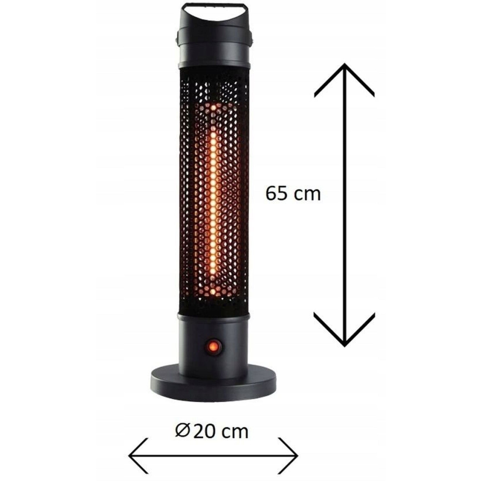 Panou de incalzire Neptun IR 800W Standing - eMAG.ro