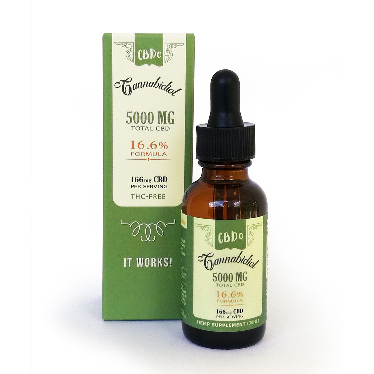 CBD масло 16,6% 5000мг 30мл (конопено, ЦБД, КБД) - eMAG.bg