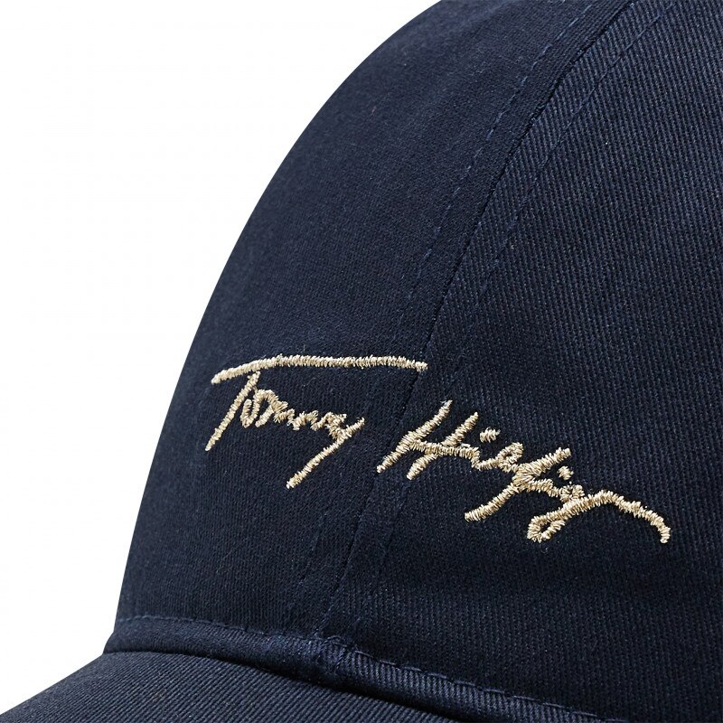Sapca Tommy Hilfiger Iconic Signature Cap AW0AW11679, Blumarin - eMAG.ro