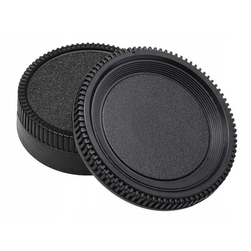Set 2 capace pentru camera foto Nikon, Negru - eMAG.ro
