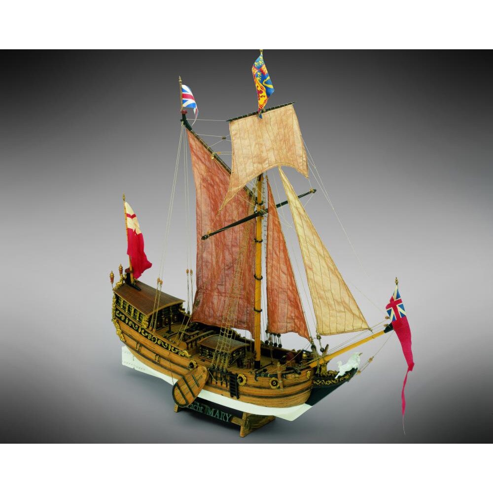 Kit corabie din lemn Yacht Mary 1:54 - eMAG.ro