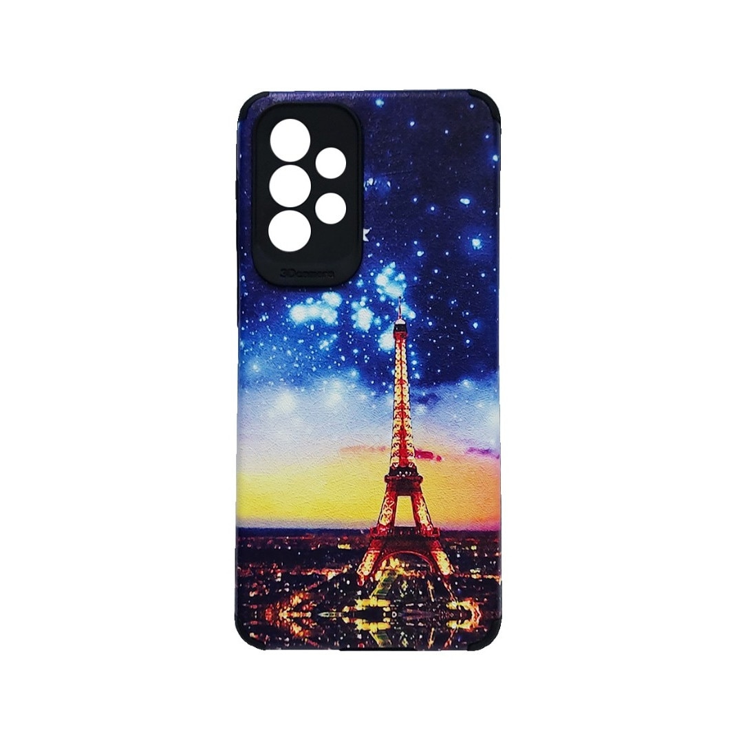 Telefon tok kompatibilis Samsung Galaxy A33 5G, ütésálló, Eiffel-torony ...