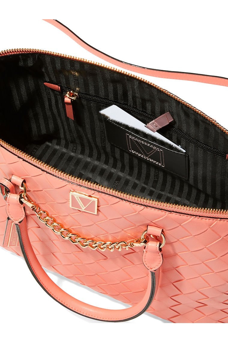 Geanta, Victoria's Secret, Slouchy Satchel, Guava - eMAG.ro