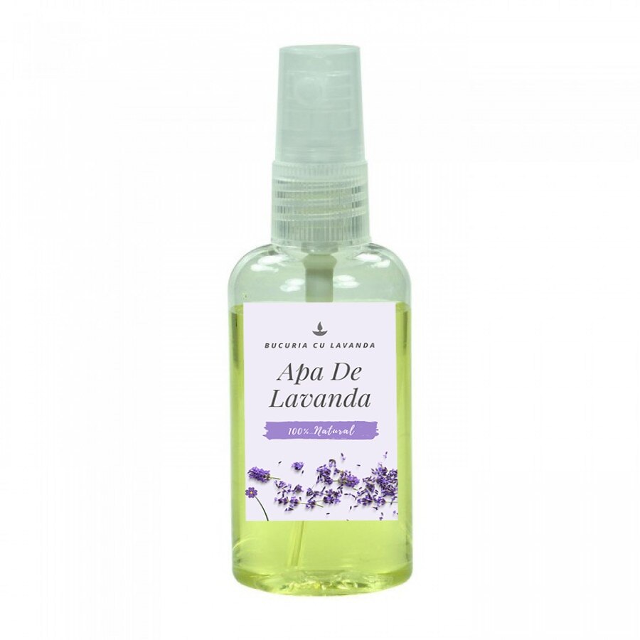 Apa de lavanda, Bucuria Cu Lavanda, 100% Natural, 100 ml - eMAG.ro
