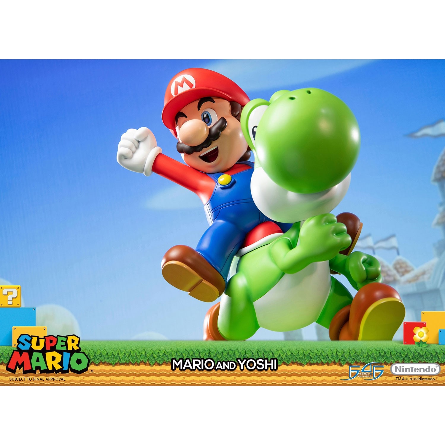 Figurina Super Mario, First 4 Figure, 48 cm, 6 ani, Multicolor - eMAG.ro