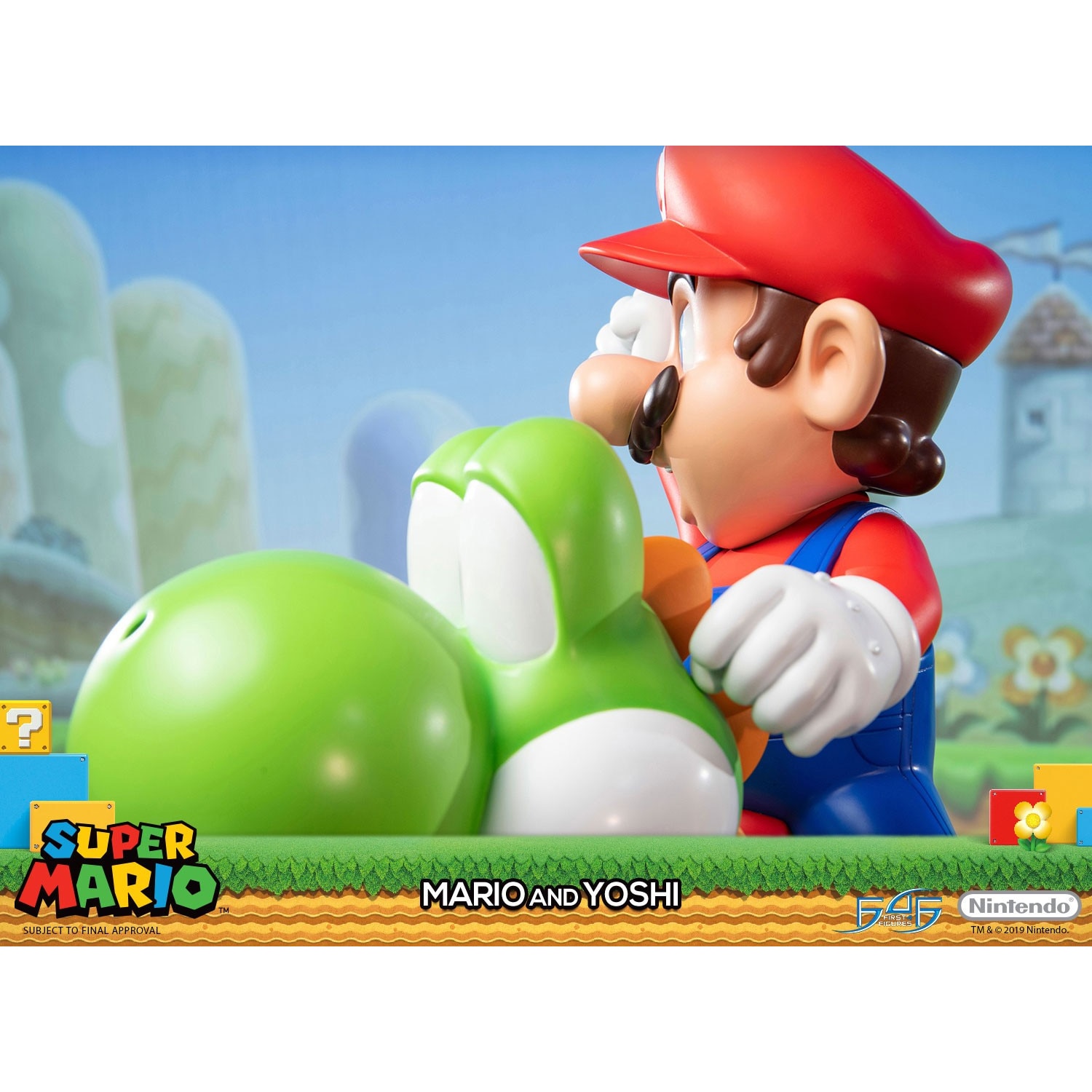 Figurina Super Mario, First 4 Figure, 48 cm, 6 ani, Multicolor - eMAG.ro