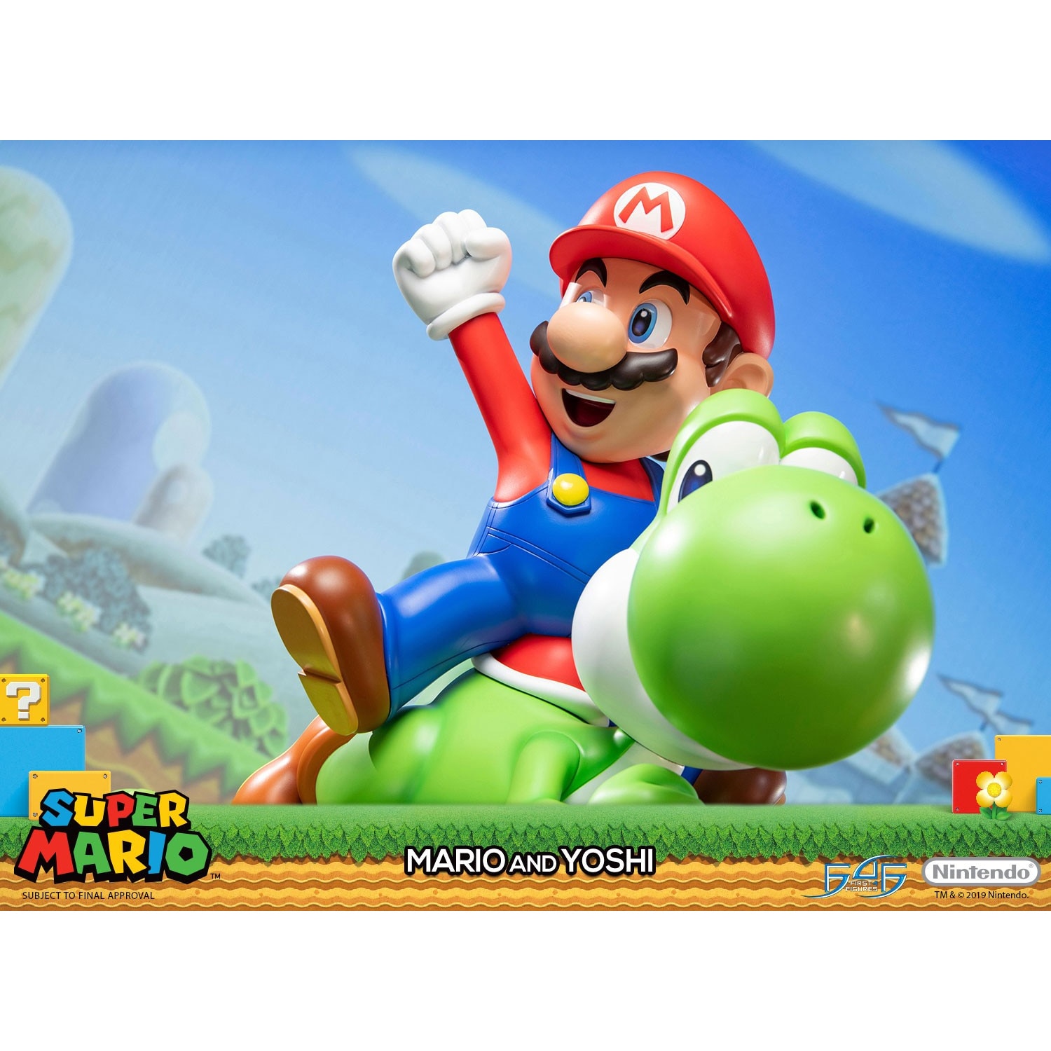 Figurina Super Mario, First 4 Figure, 48 cm, 6 ani, Multicolor - eMAG.ro