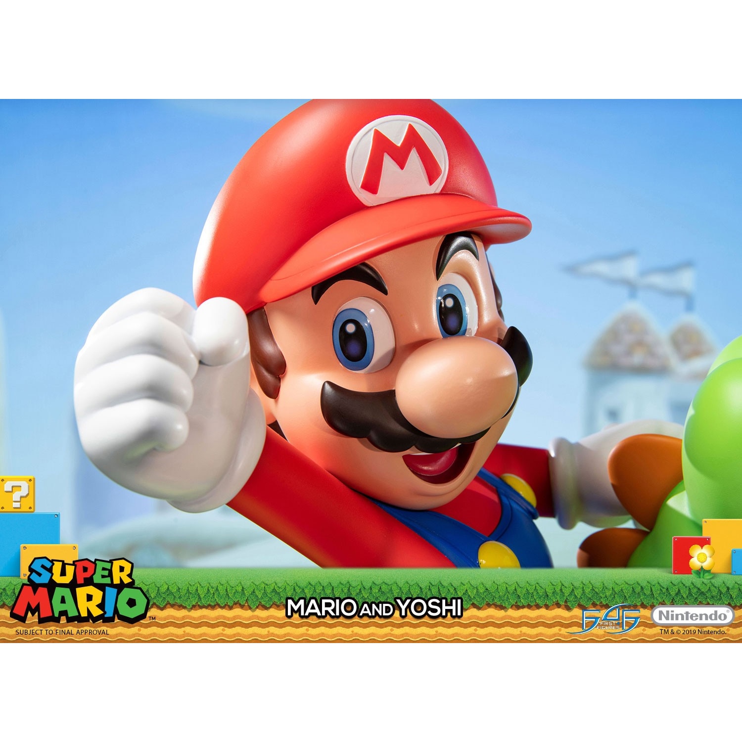 Figurina Super Mario, First 4 Figure, 48 cm, 6 ani, Multicolor - eMAG.ro