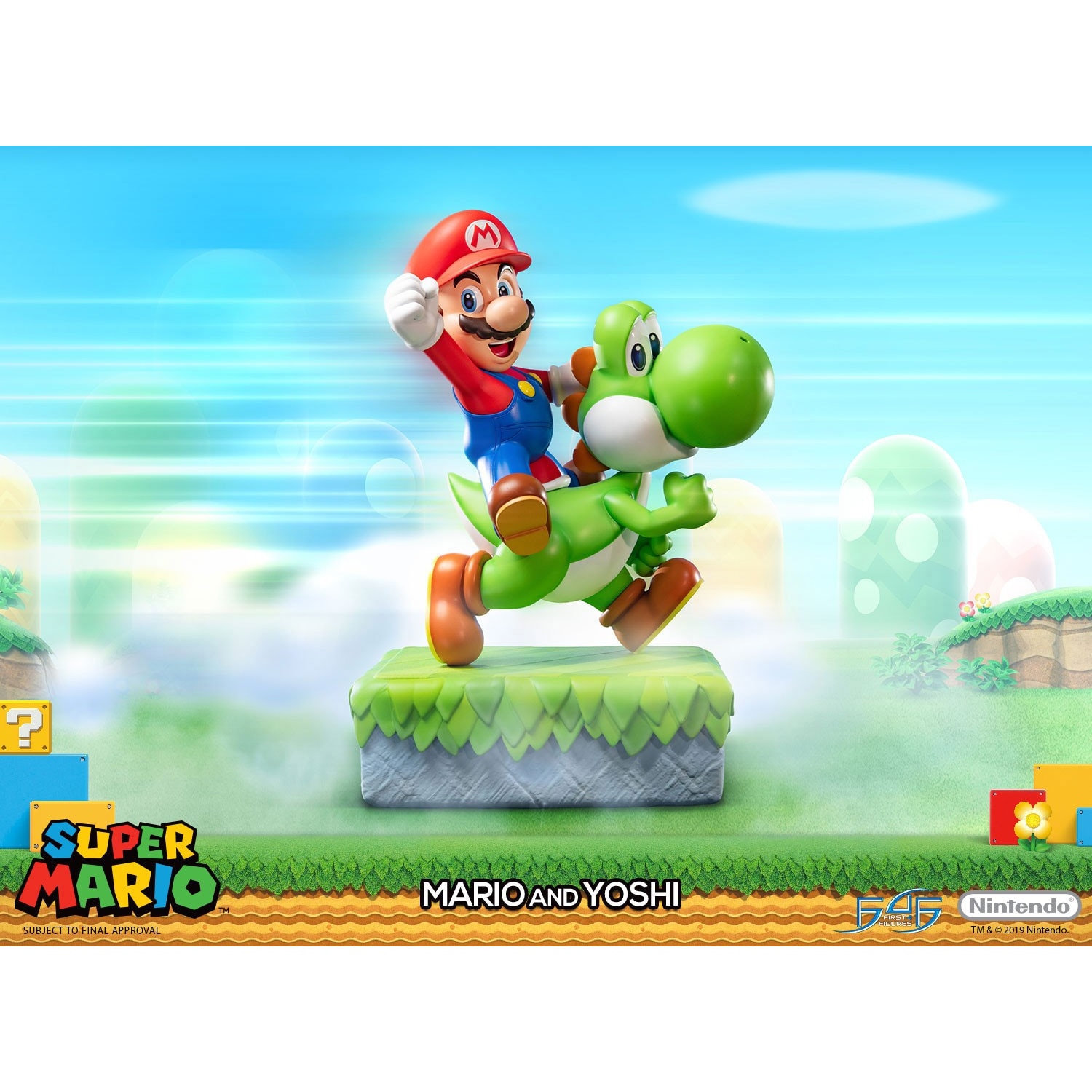 Figurina Super Mario, First 4 Figure, 48 cm, 6 ani, Multicolor - eMAG.ro