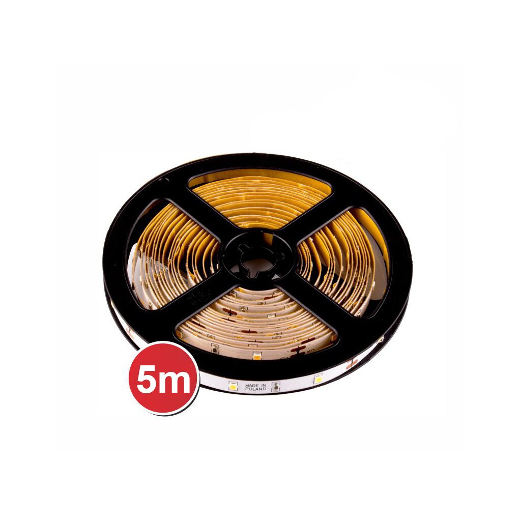 Banda LED, 12V DC SMD 2835, 5m 150 LED-uri/5m 30W Alb Rece - eMAG.ro