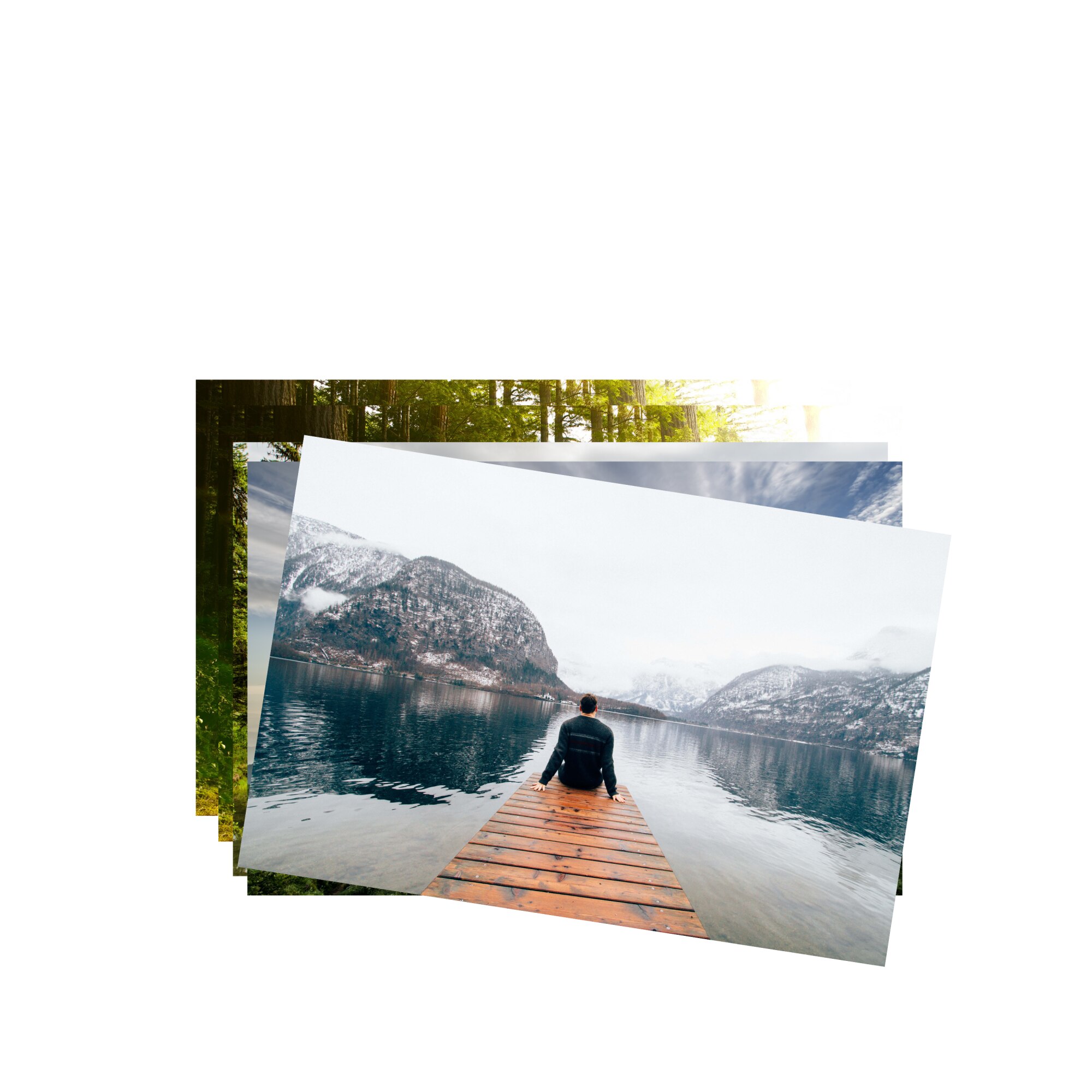 Pachet 50 de poze personalizate 10/15 cm, plus 2 poze 21/30 cm - eMAG.ro