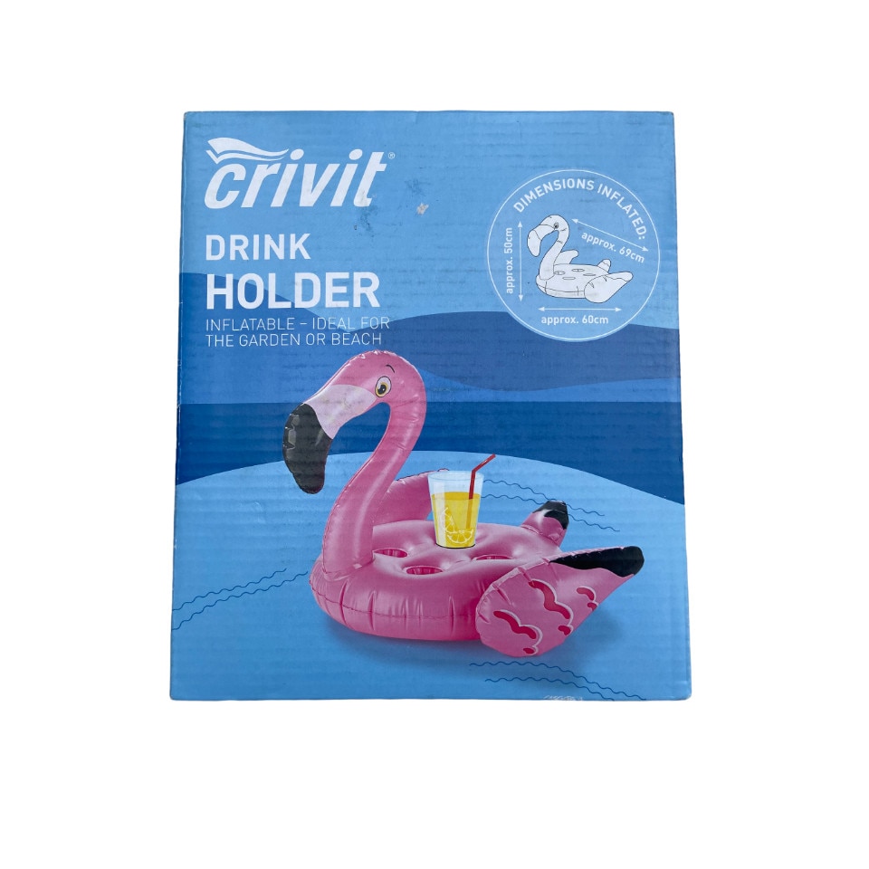 Colac gonflabil pentru 4 pahare, "Flamingo" - eMAG.ro