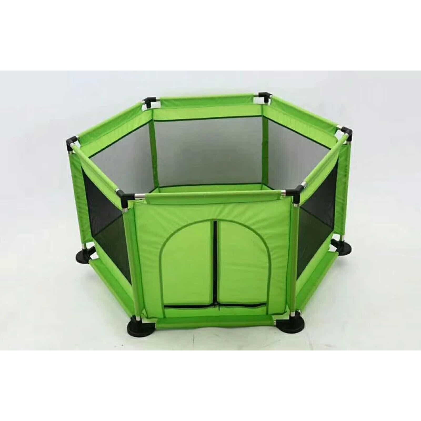 Tarc pentru bebelusi cu 30 bile, Verde 128 x 113 x 65 cm - eMAG.ro