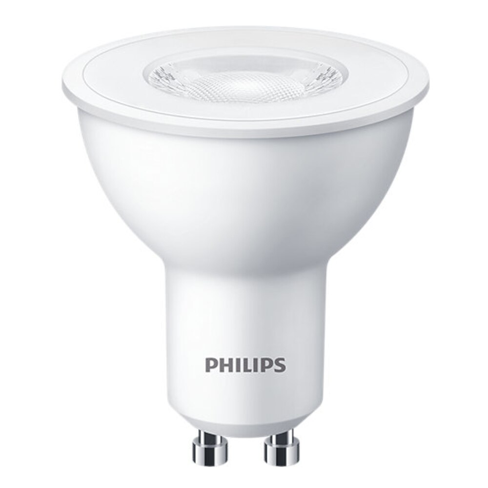 Bec LED spot Philips Classic, GU10, 4.7W / 50W, 380 lm, lumina alb cald ...