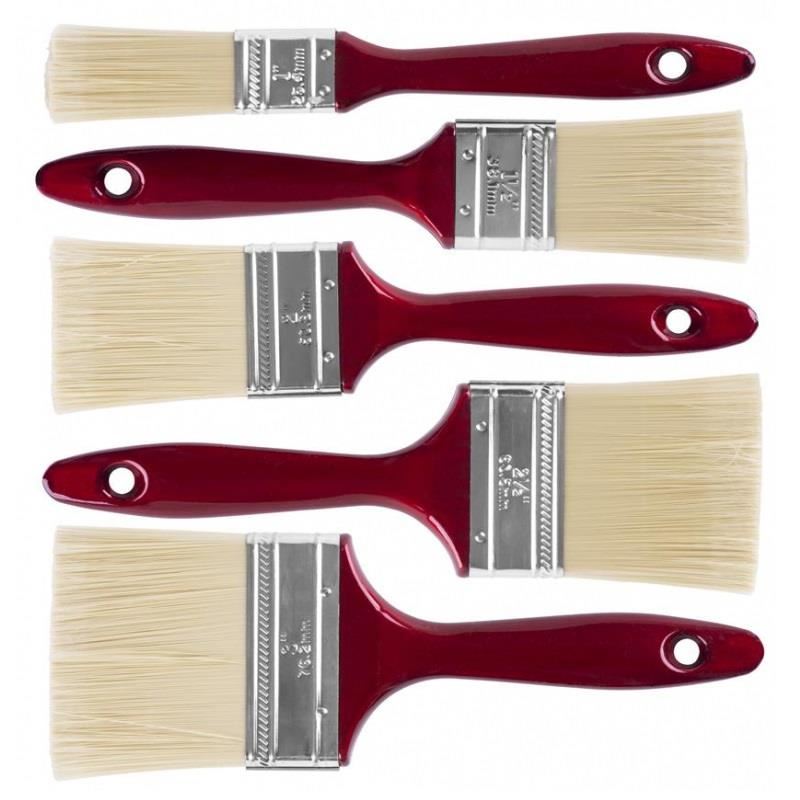 Set 5 pensule pentru vopsit, Strend Pro Brosse PS450, maner plastic ...
