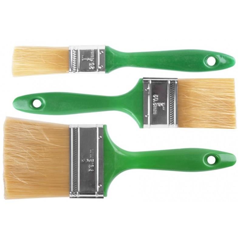 Set 3 pensule pentru vopsit, Strend Pro G0428, maner plastic - eMAG.ro