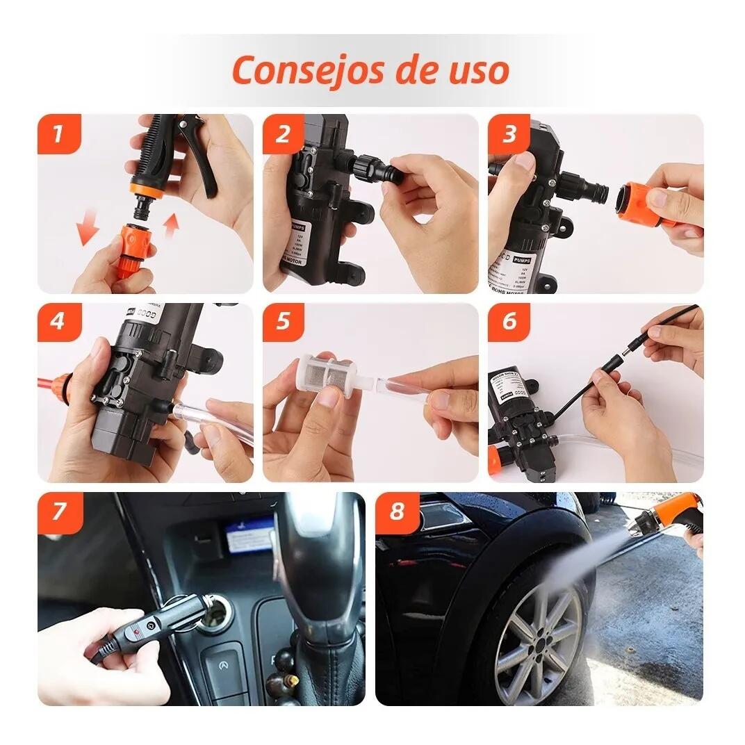 Masina de spalat cu presiune portabila pentru curatarea masinii si a ...