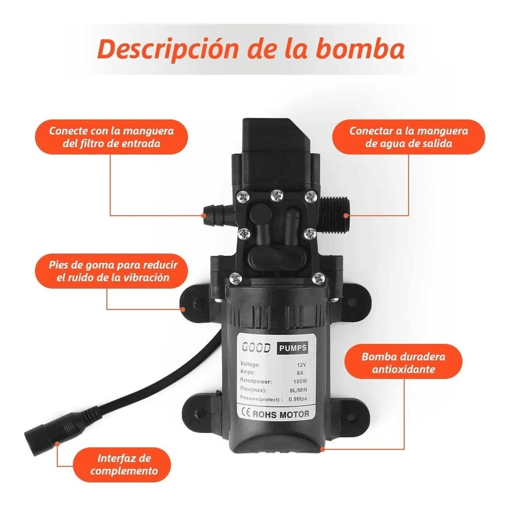 Masina de spalat cu presiune portabila pentru curatarea masinii si a ...