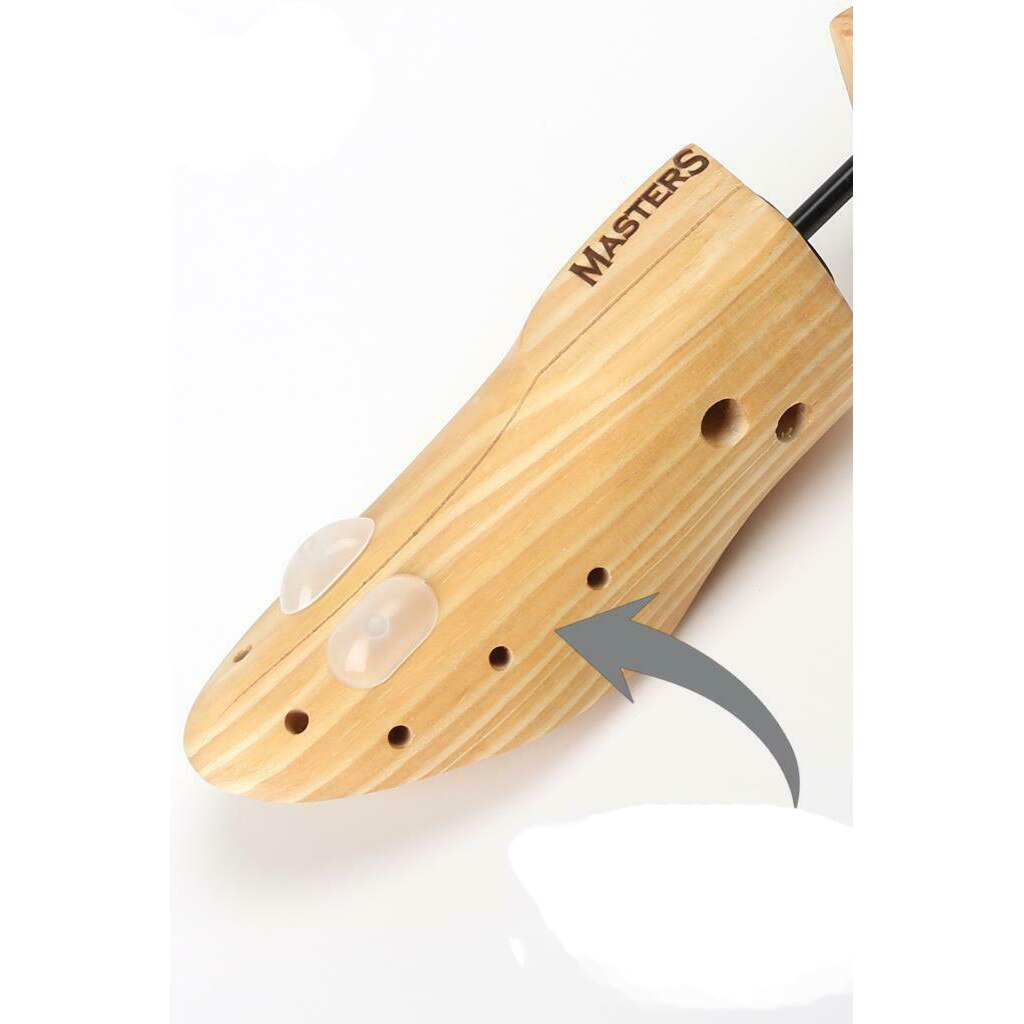 Set sanuri din lemn masiv de pin, 2 bucati, 1 pereche, marime 7-12 UK, 8004 - eMAG.ro