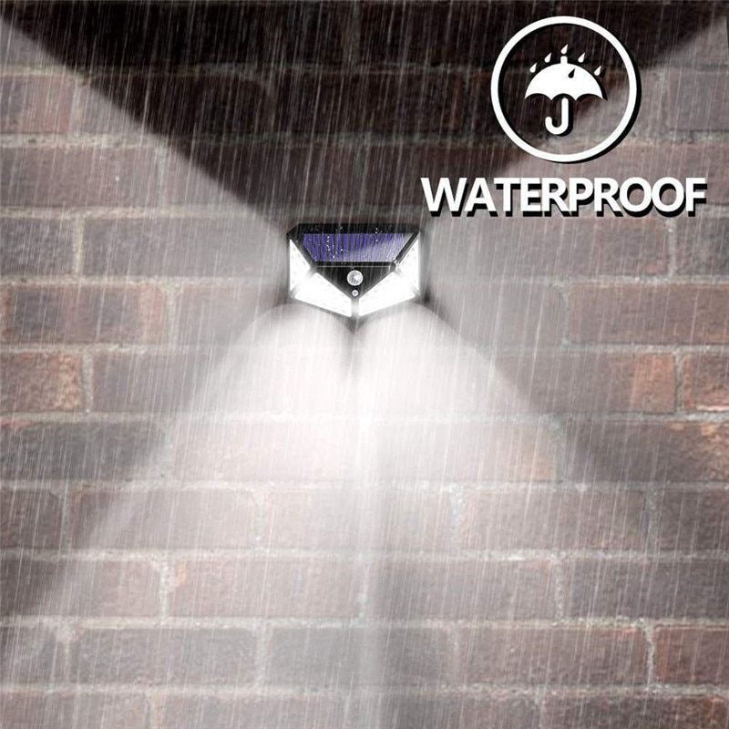 Set 2 lampi solare exterior, LED, 3 moduri de iluminare, IP65, Negru ...