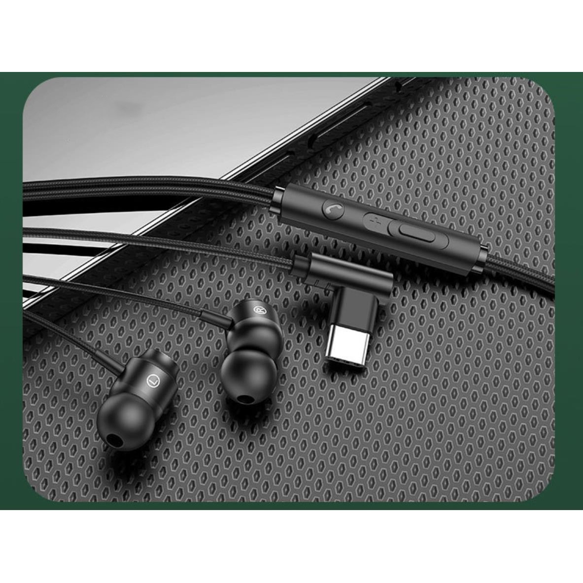 Casti cu fir TS902, USB-C, Compatibilitate universala, Negru - eMAG.ro