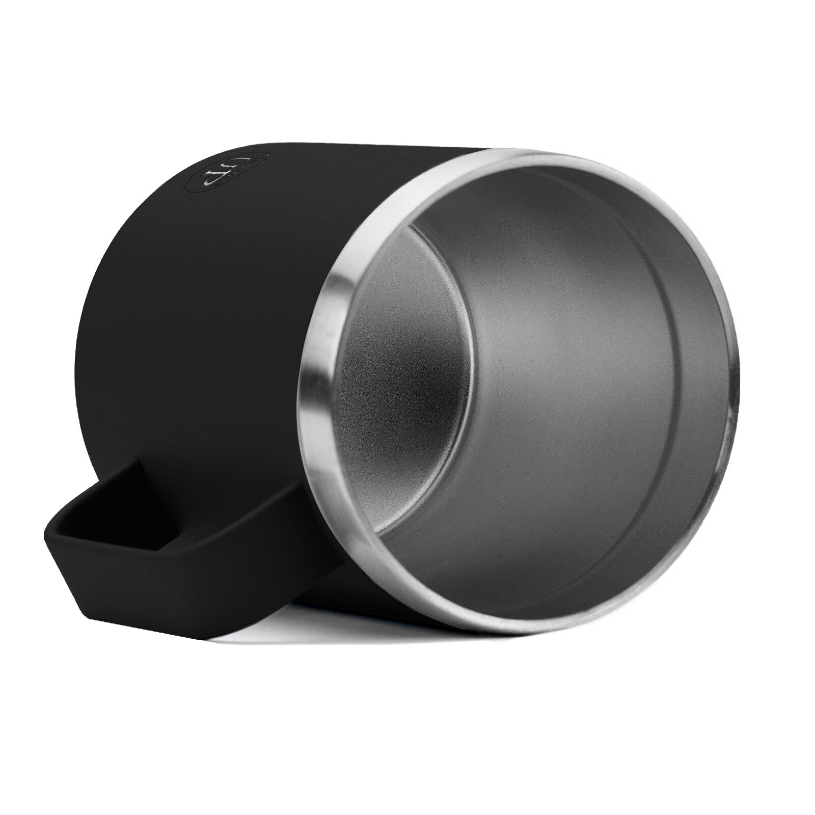 Cana termos inox premium pentru cafea, ceai, ZenThisUp, 355 ml, Negru ...