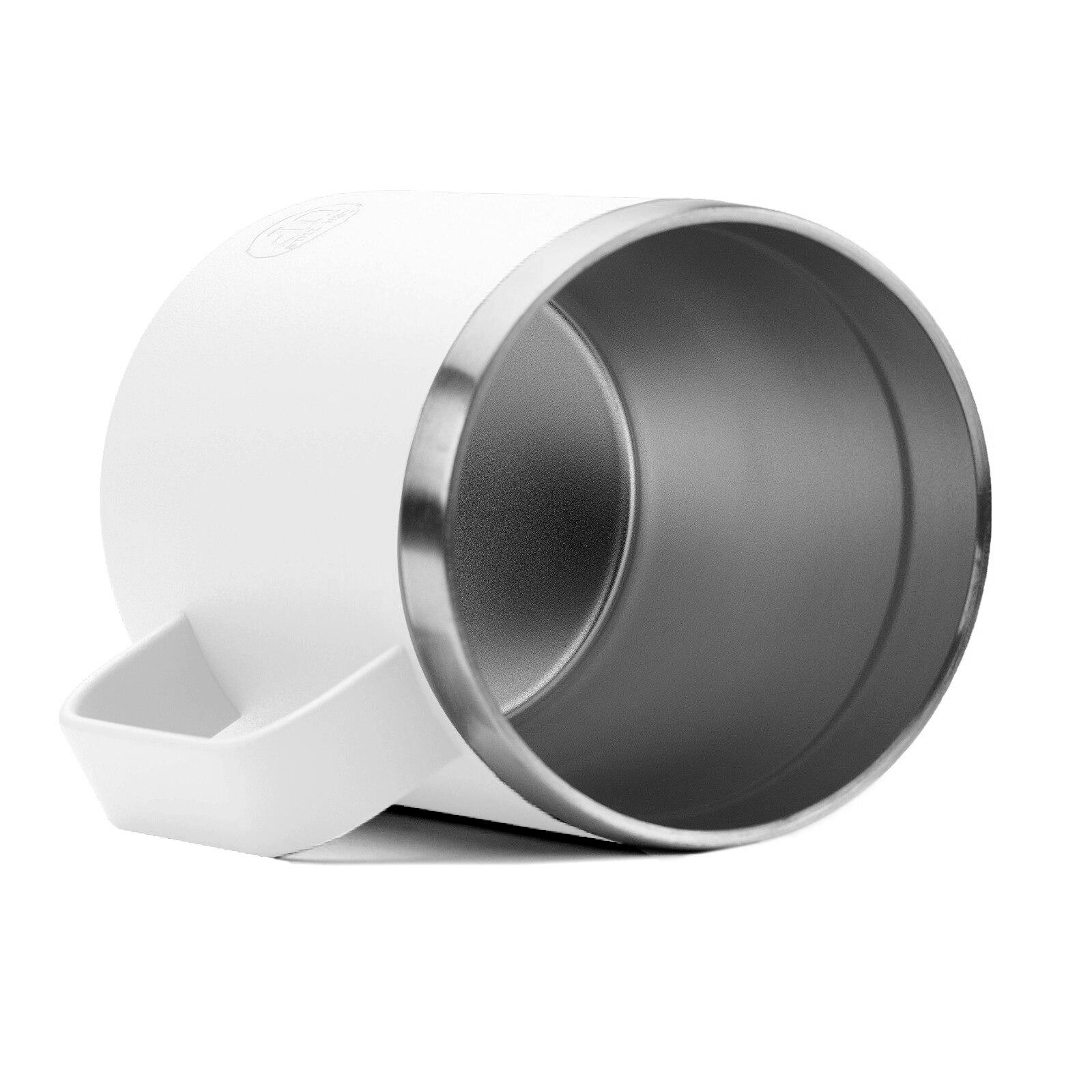 Cana termos inox premium pentru cafea, ceai, ZenThisUp, 355 ml, Alb, cu ...