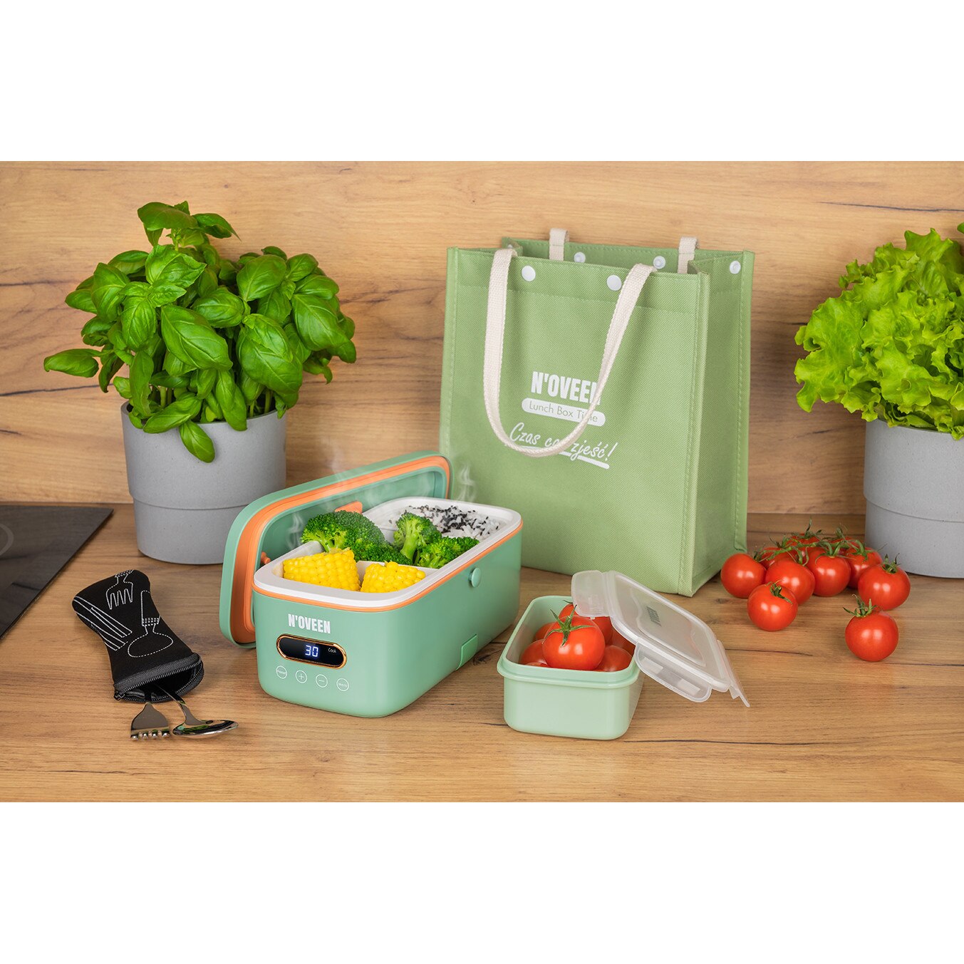 Geanta termica LBB92 Verde 1.5L - eMAG.ro