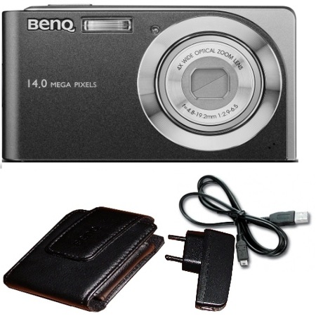 Aparat foto digital BenQ E1465, 14MP, Gri - eMAG.ro