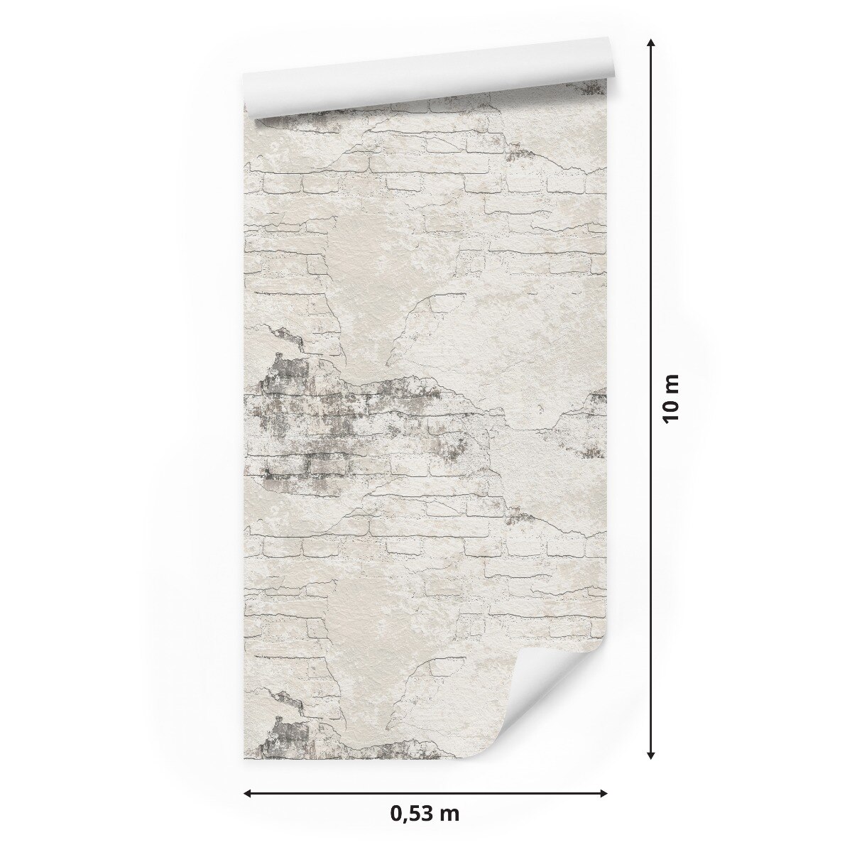 Tapet Zid Caramida Imitatie Caramida 53cm x 10m Vlies, Design modern ...