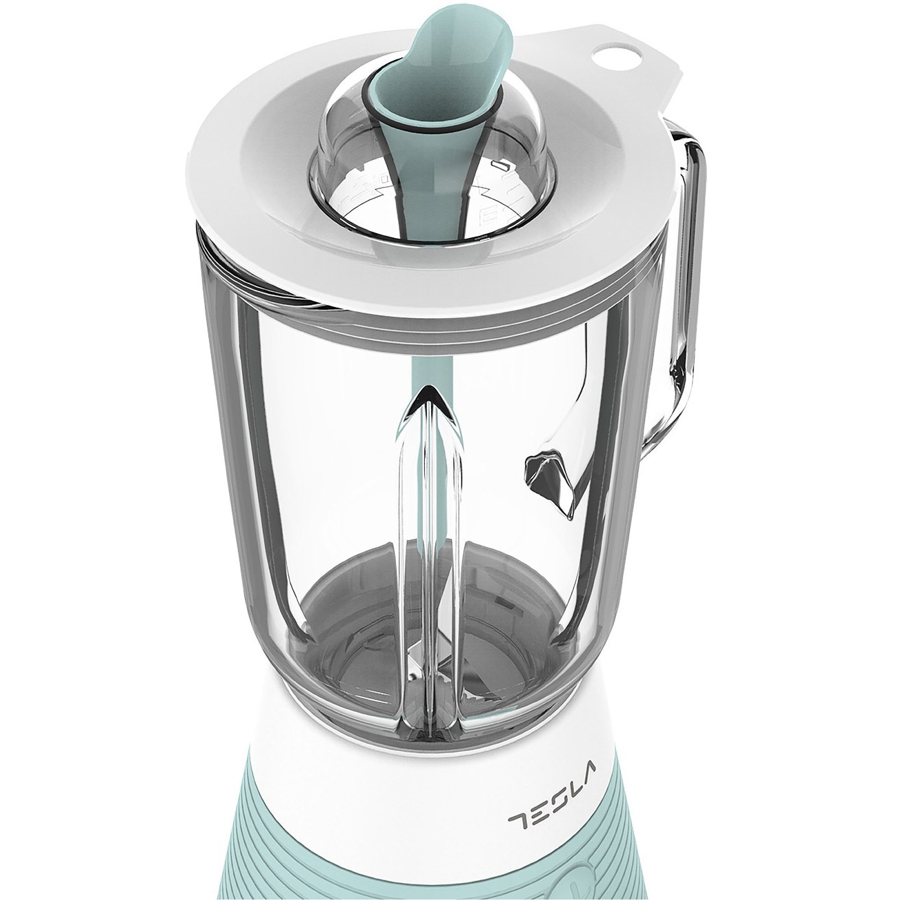 Blender, TESLA, 500 W, 1,5 L, sticla, turcoaz/alb - eMAG.ro