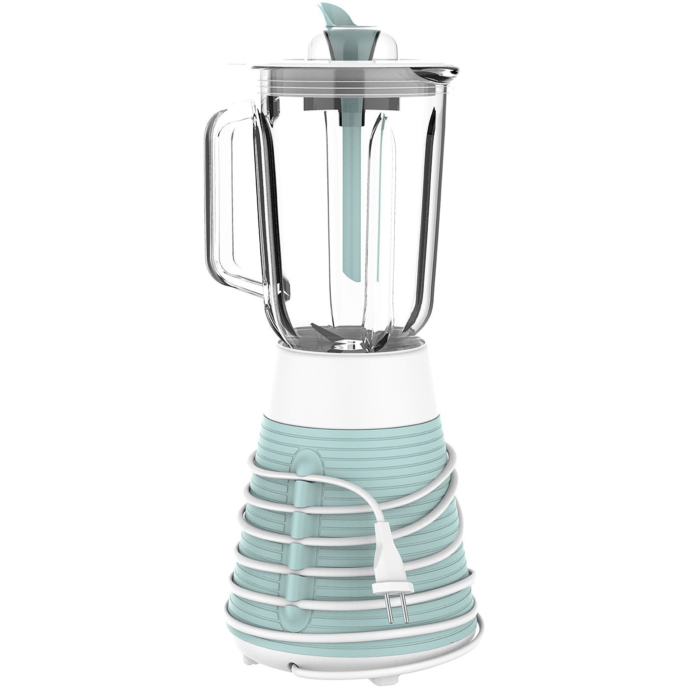 Blender, TESLA, 500 W, 1,5 L, sticla, turcoaz/alb - eMAG.ro