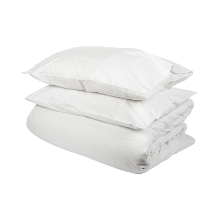 Set 2 perne ferme, 50x70 cm, 90% puf si pilota de vara, 200x220 cm, 90% ...