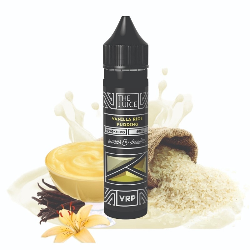 Lichid Tigara Electronica The Juice - Vanilla Rice Pudding ,40ml ,0mg/ml - eMAG.ro