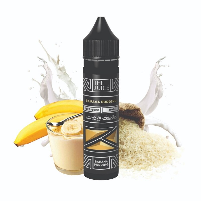 Lichid Tigara Electronica The Juice - Banana Pudding ,40ml ,0mg/ml - eMAG.ro