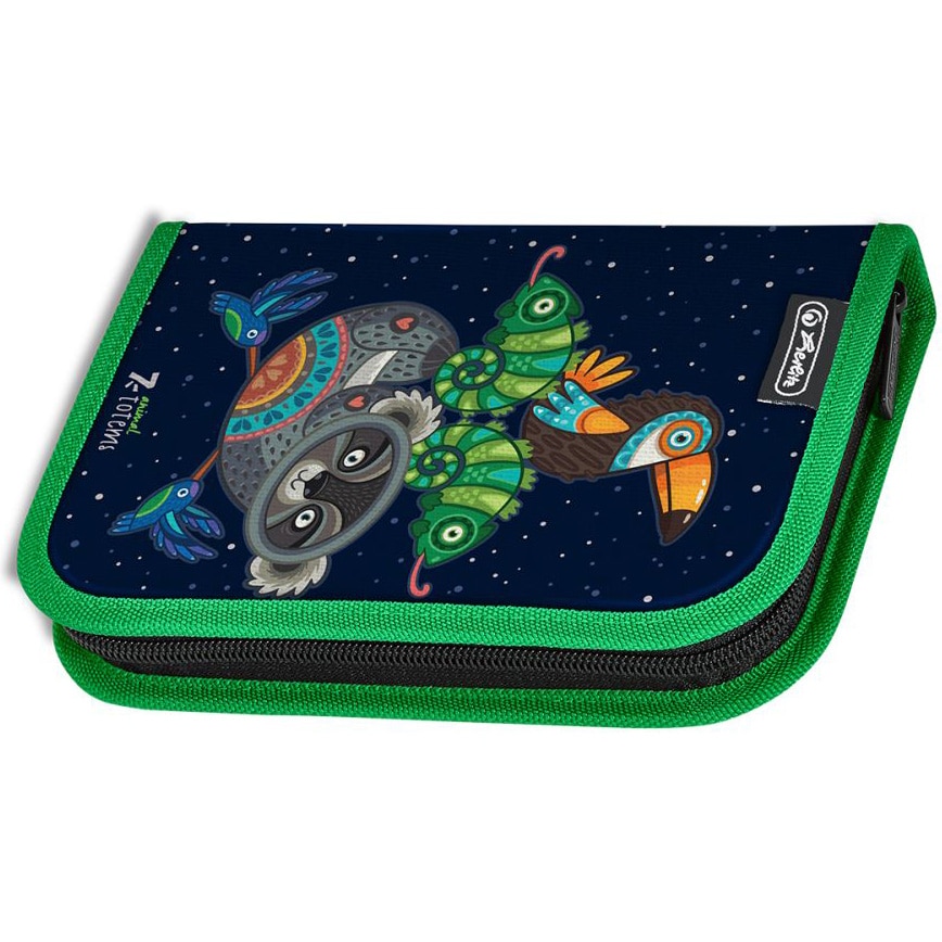 Penar Herlitz, echipat, 26 piese, cu o clapa, dimensiune 13,5 x 19,5 x ...