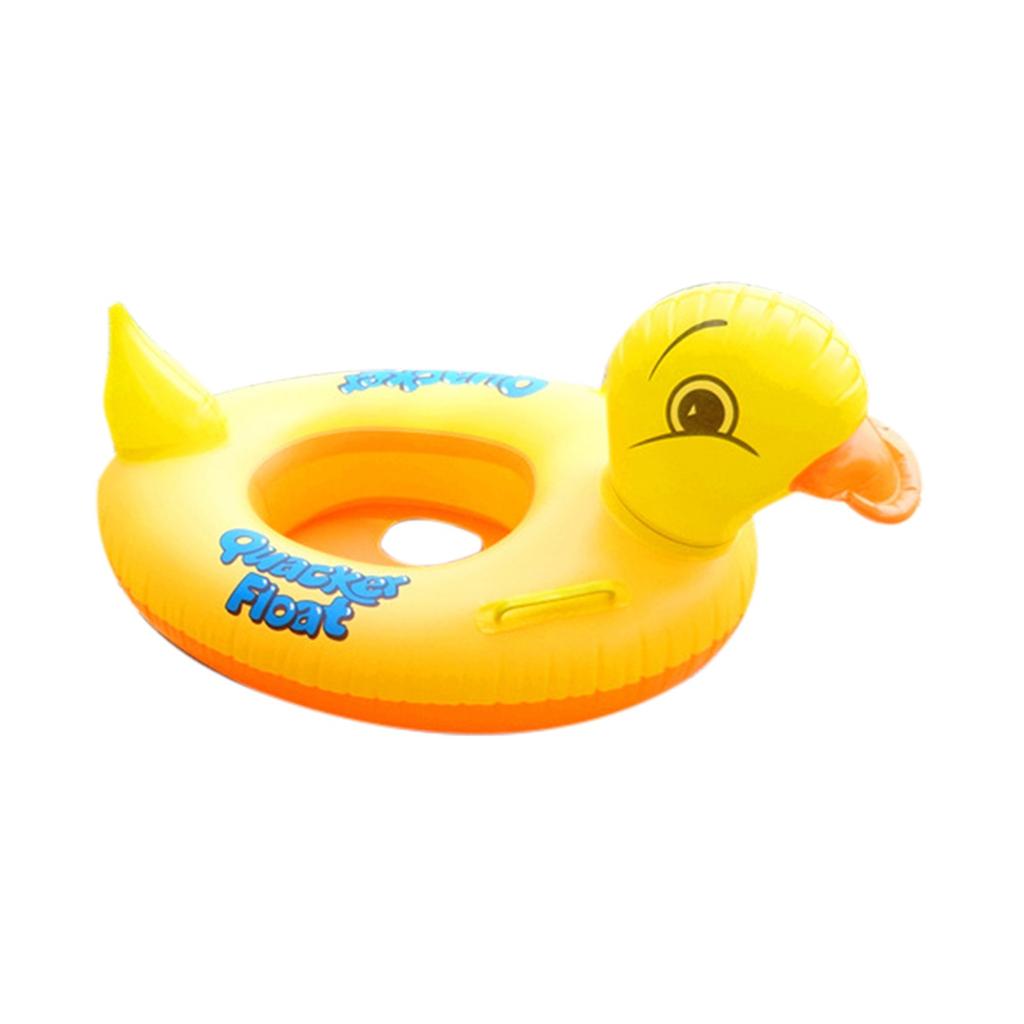 Colac apa, gonflabil, forma rata, Quacker Float, pentru copii, 50 x 78 ...