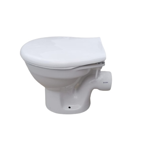 Vas wc copil iesire in spate din ceramica cu capac alb - eMAG.ro