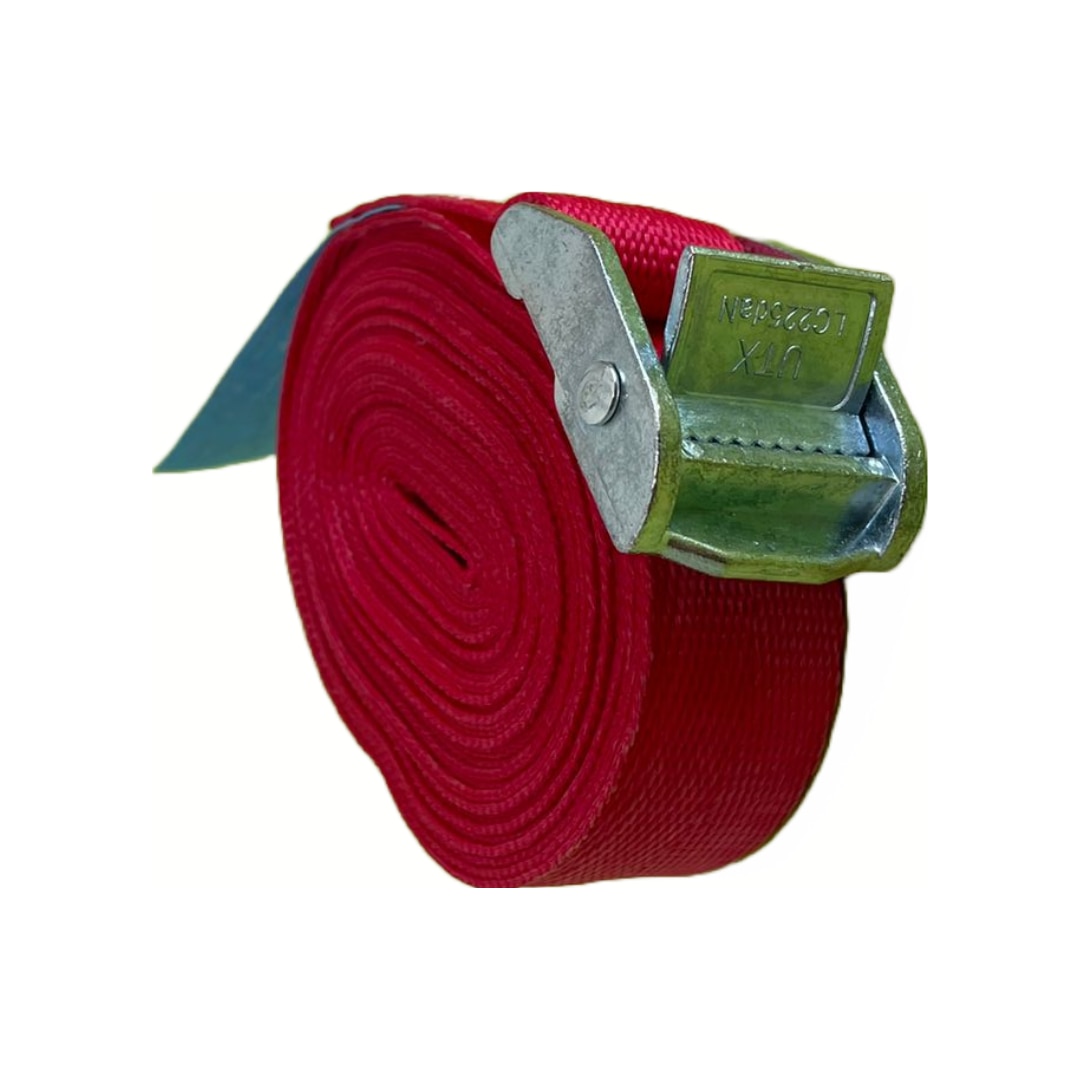 Chinga Ancoare rosie cu catarama, latime 2.5cm, 300Kg 5m - eMAG.ro