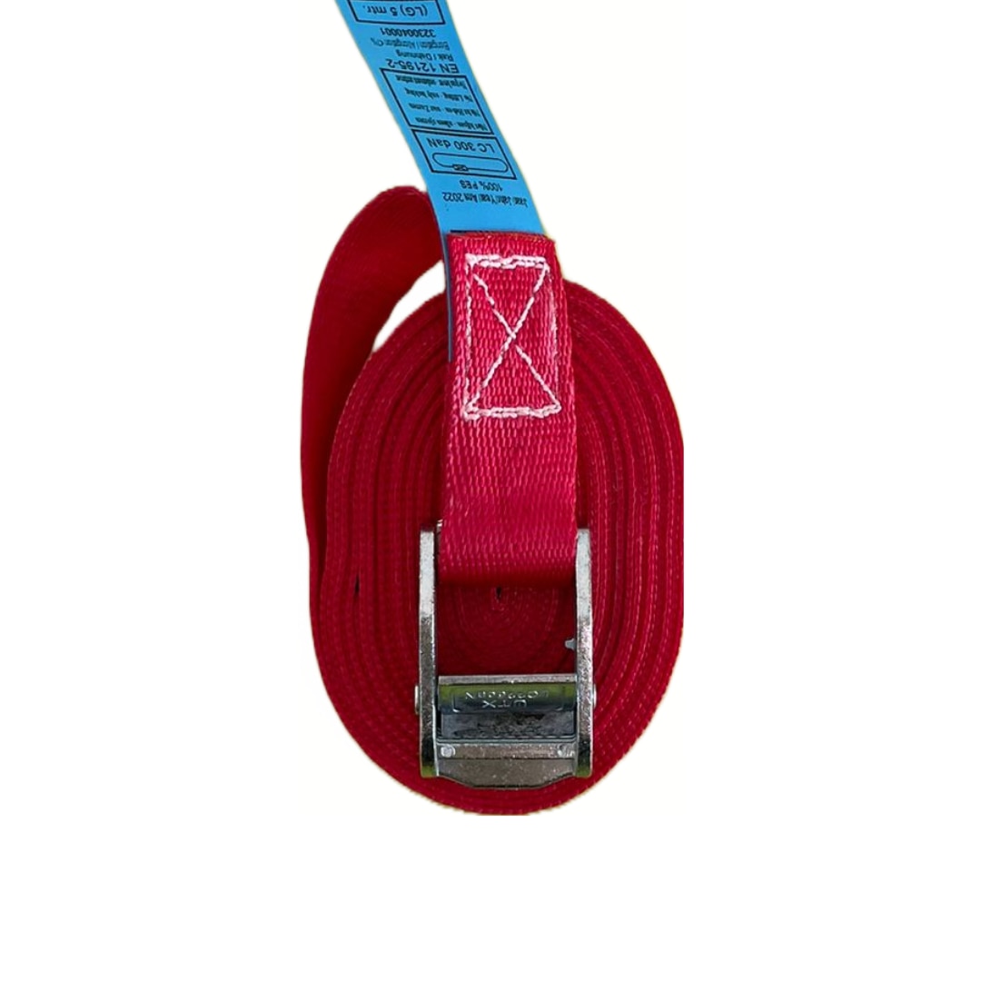 Chinga Ancoare rosie cu catarama, latime 2.5cm, 300Kg 5m - eMAG.ro