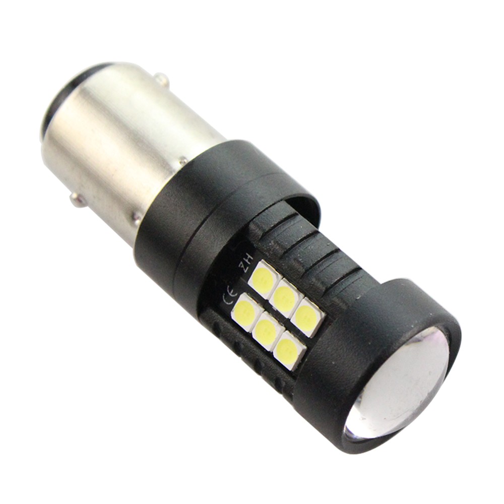 Bec Led Auto Techstar® 1156, BA15S, Alb Rece, 6000K, 12V, 1260 lm - eMAG.ro